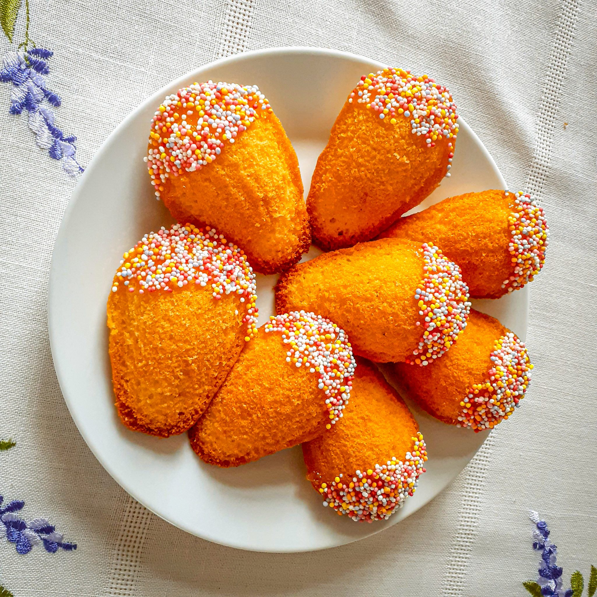 Madlene (madeleine) cu aromă de portocale